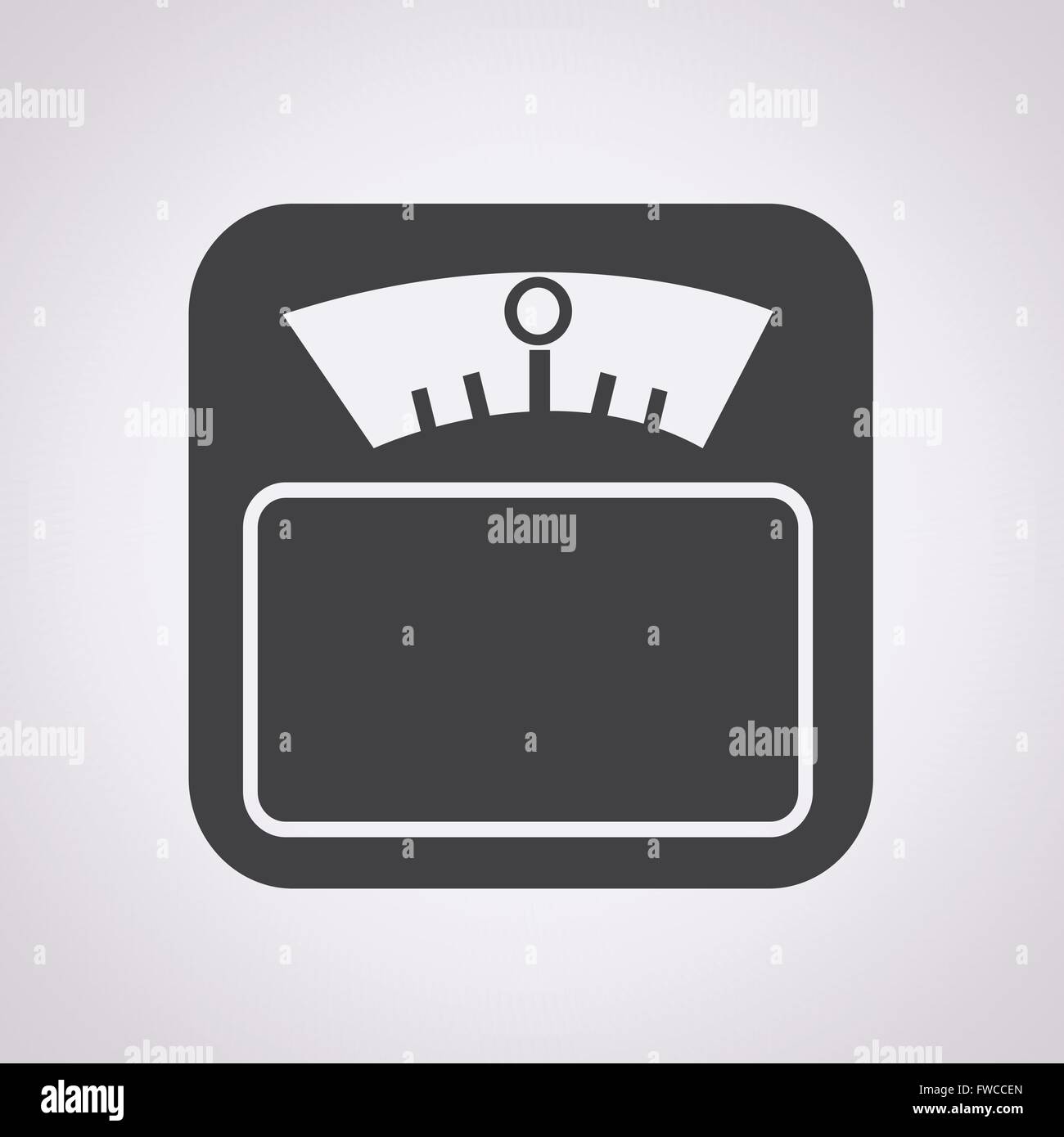 Weight Scale Icon Stock Vector Image & Art - Alamy