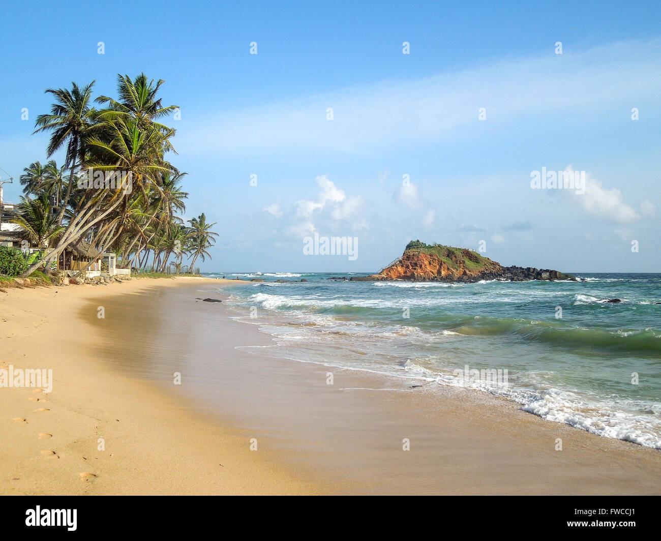 idyllic tropical beach scenery seen in Sri lanka Stock Photo - Alamy