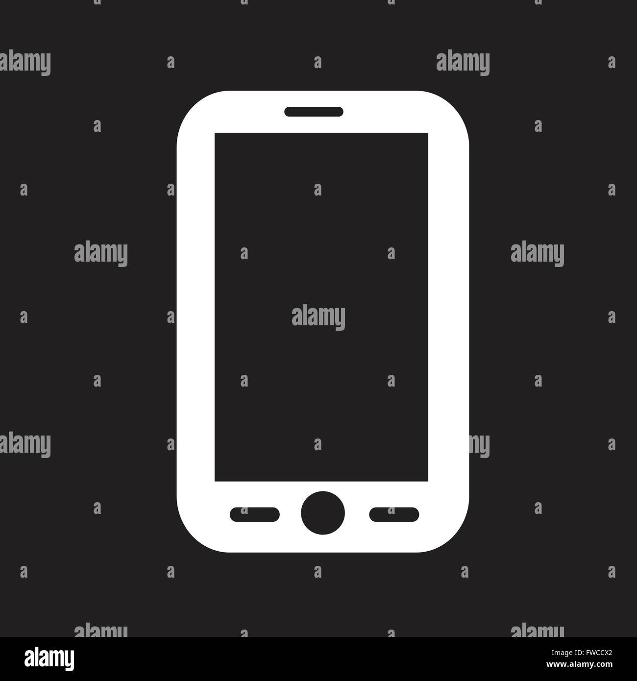 Mobile phone icon Stock Vector Image & Art - Alamy