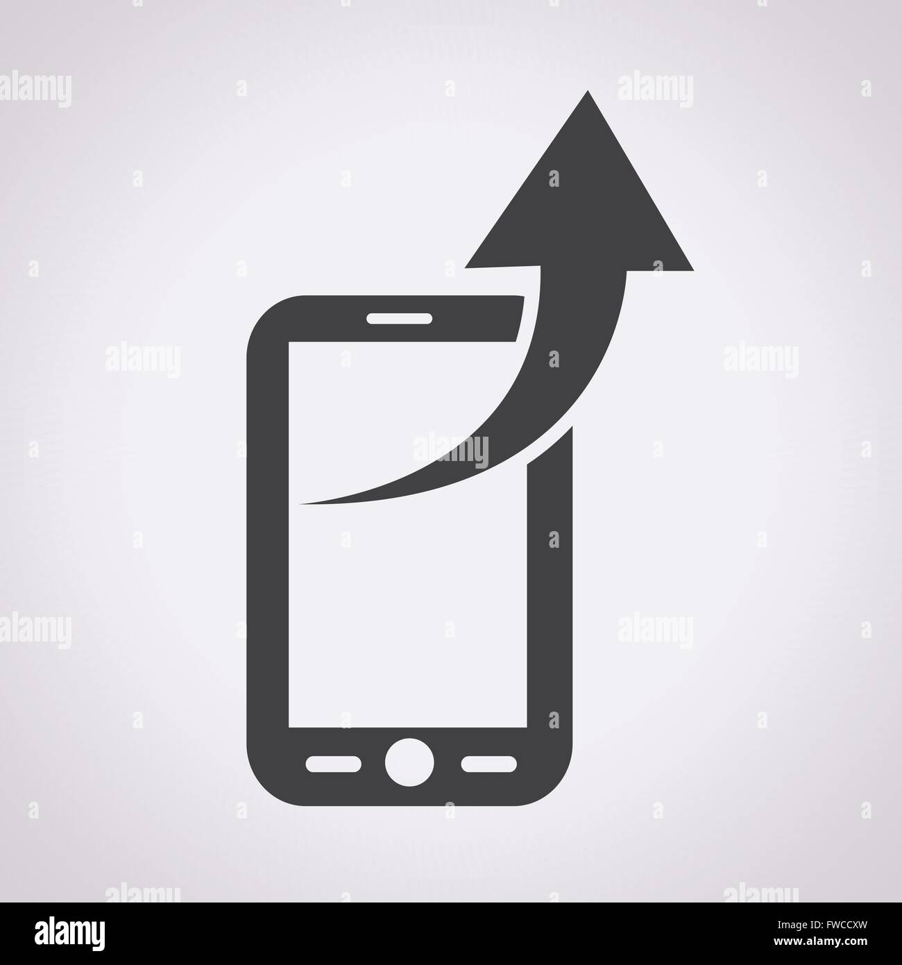 Mobile Phone Icon Stock Vector Image & Art - Alamy