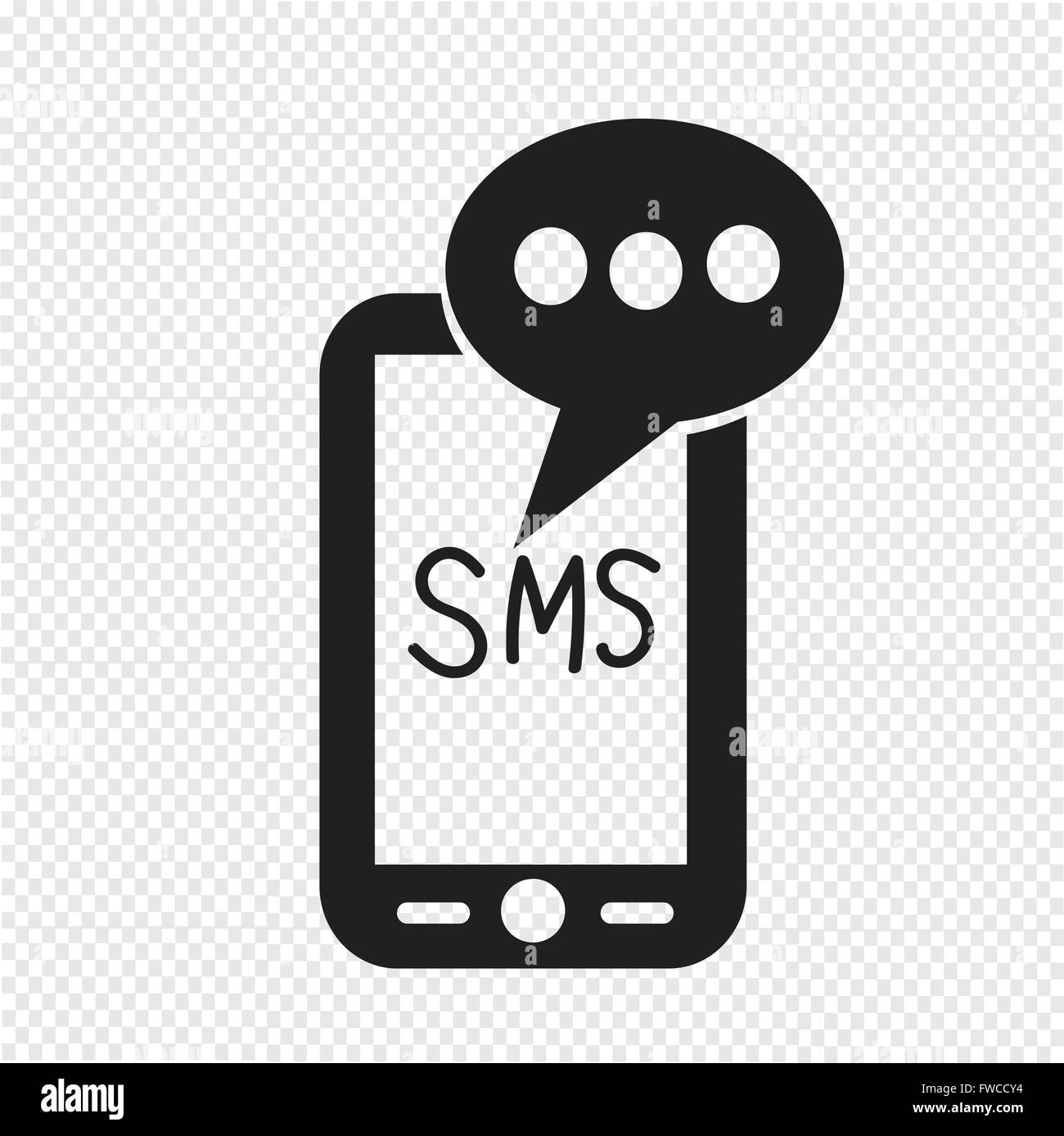 Mobile sms text message mail icon Stock Vector Image & Art - Alamy