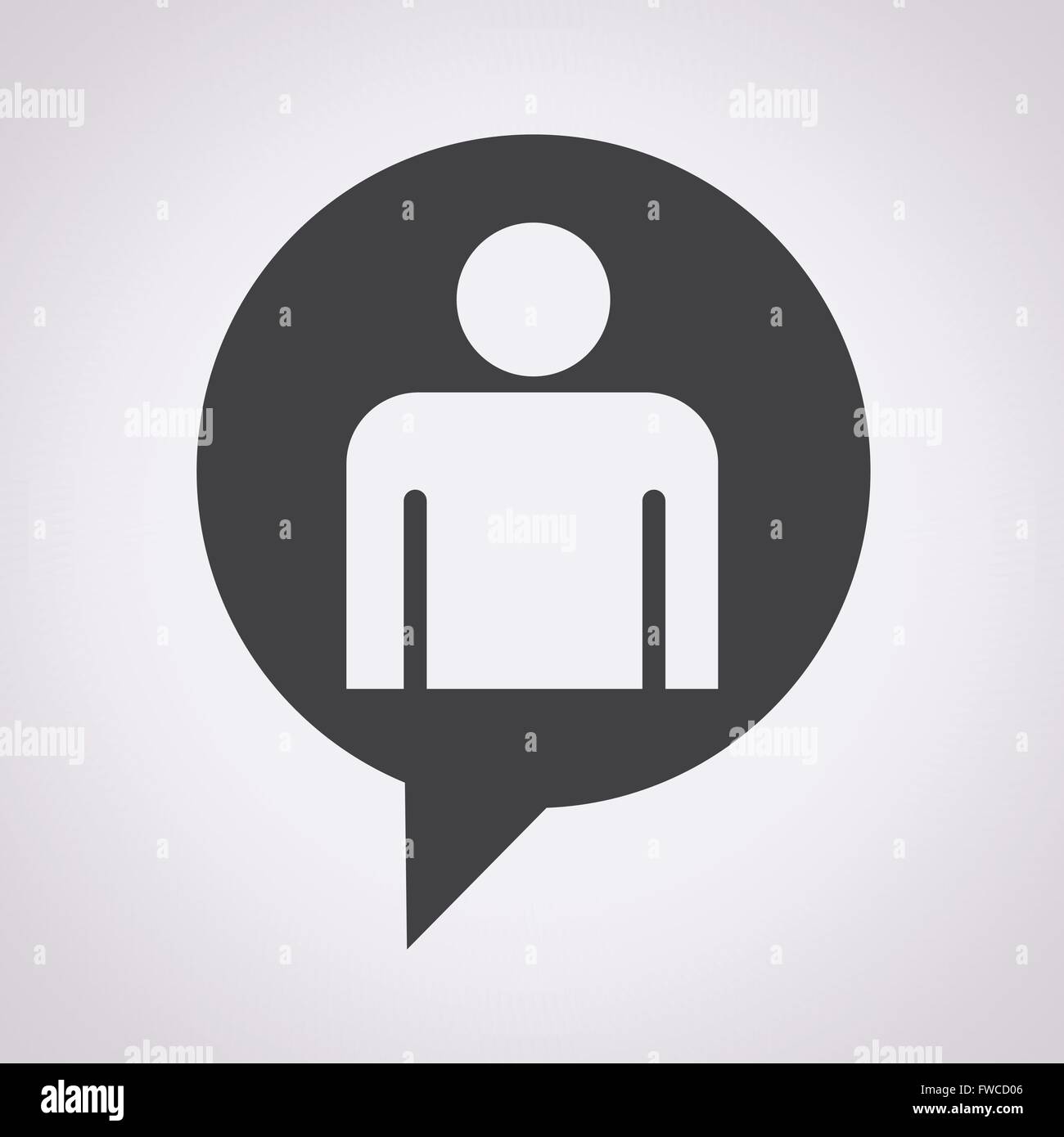 Person symbol , User sign icon Stock Vector Image & Art - Alamy