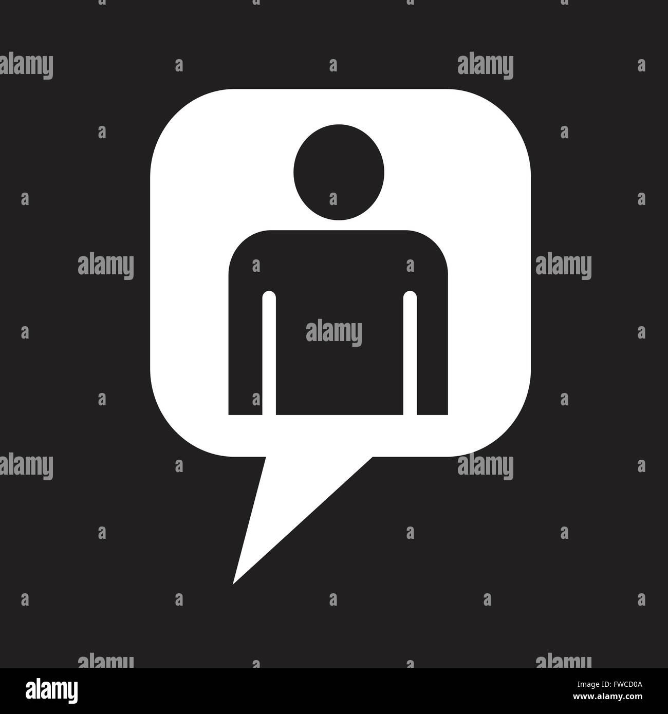 Person symbol , User sign icon Stock Vector Image & Art - Alamy