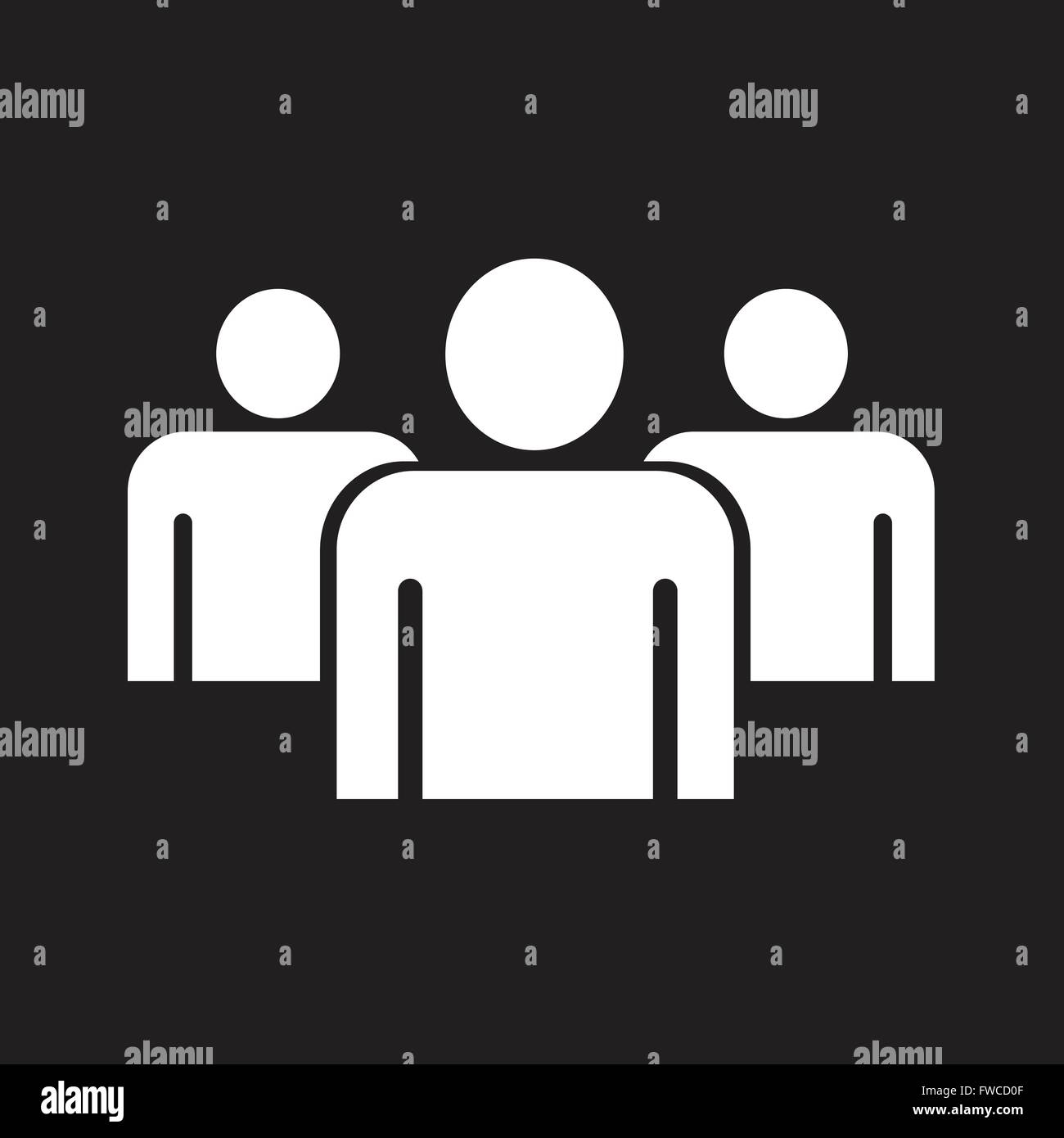 Group people icon Stock Vector Image & Art - Alamy