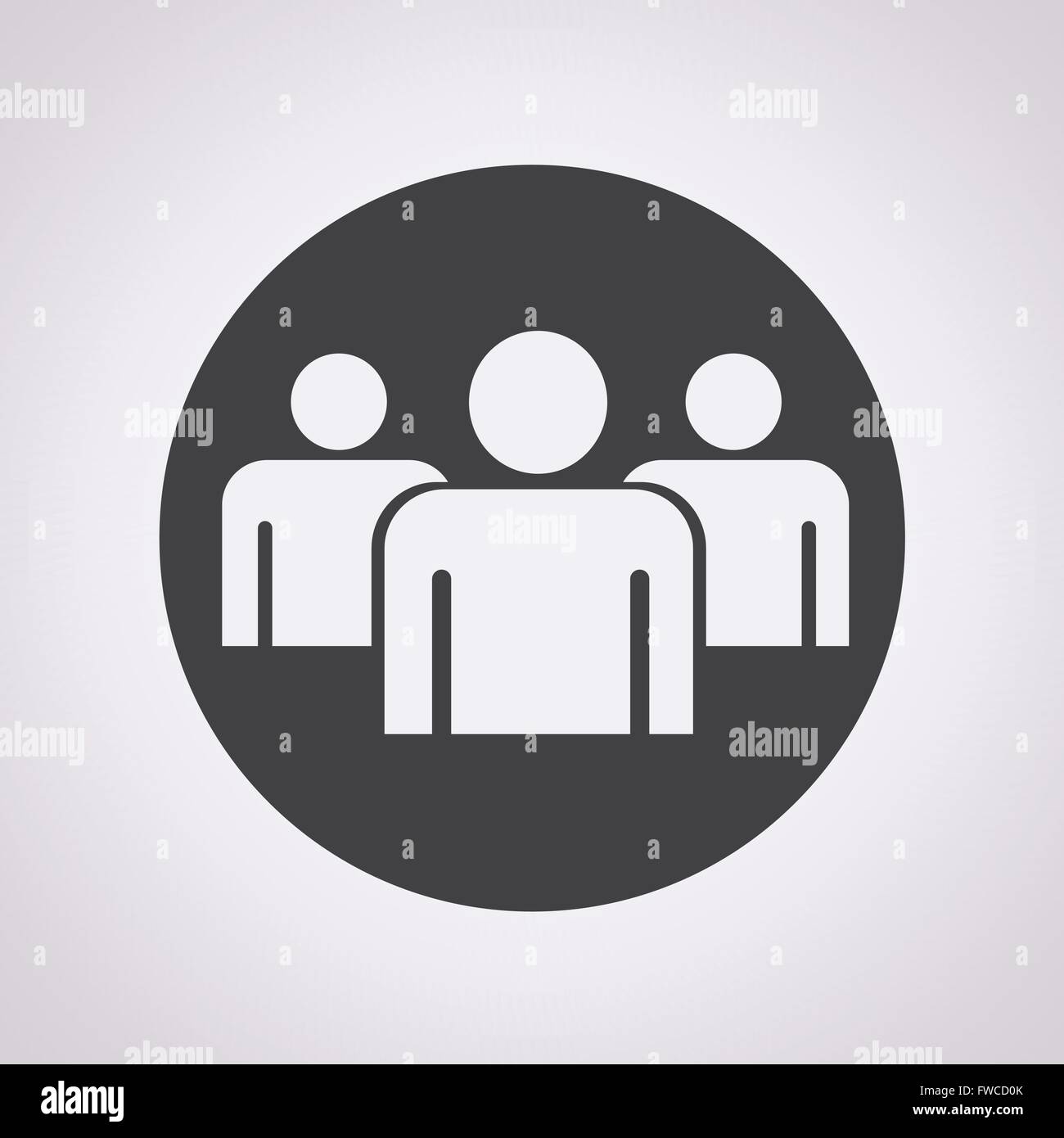 Group people sign icon Stock Vector Image & Art - Alamy