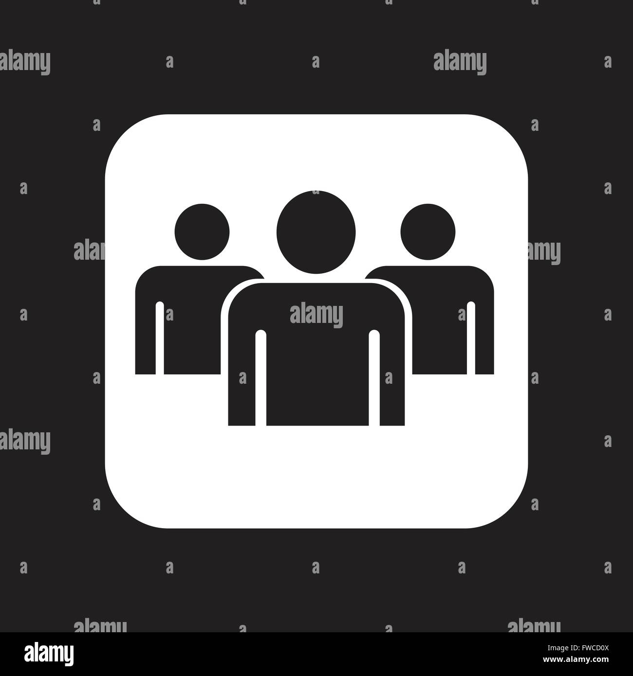 Group people sign icon Stock Vector Image & Art - Alamy