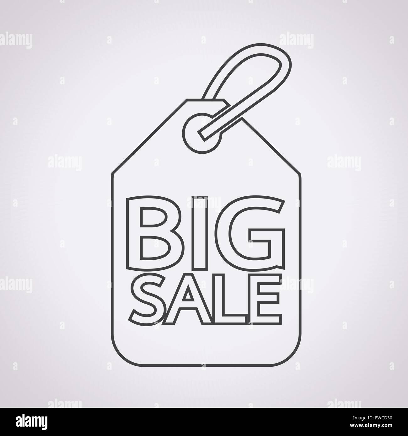 Price tag big sale Stock Vector Image & Art - Alamy