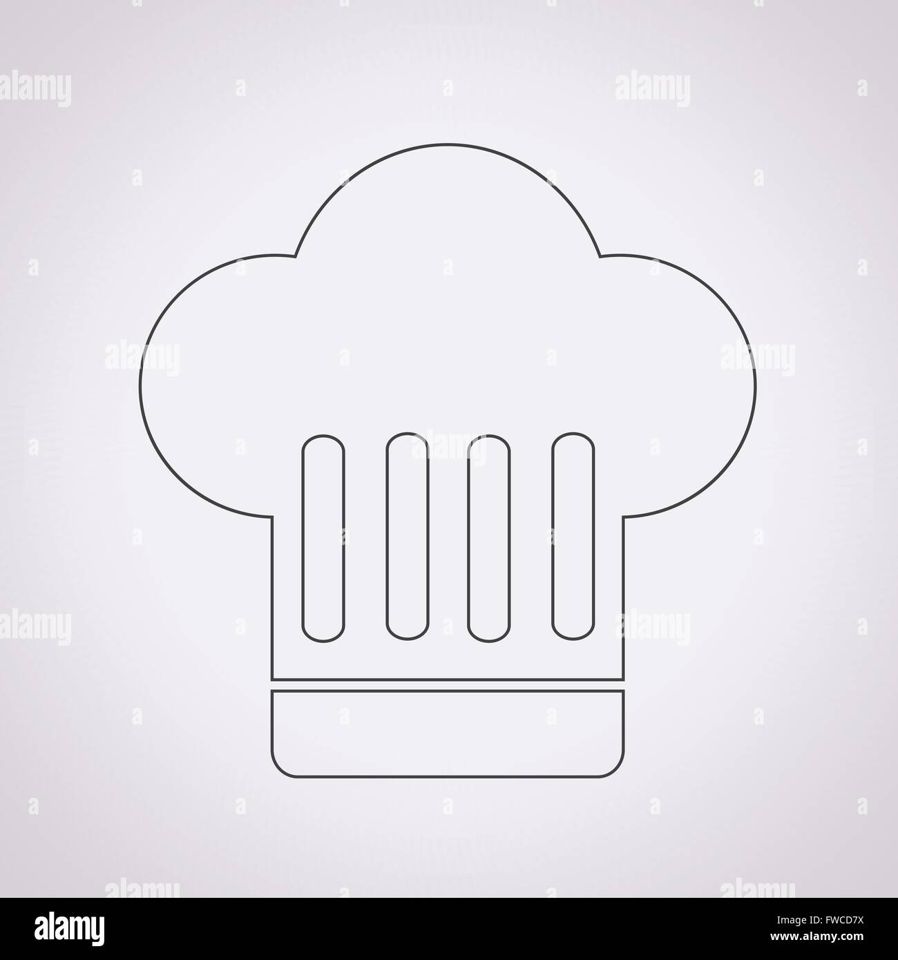 Chef hat icon Stock Vector Image & Art - Alamy