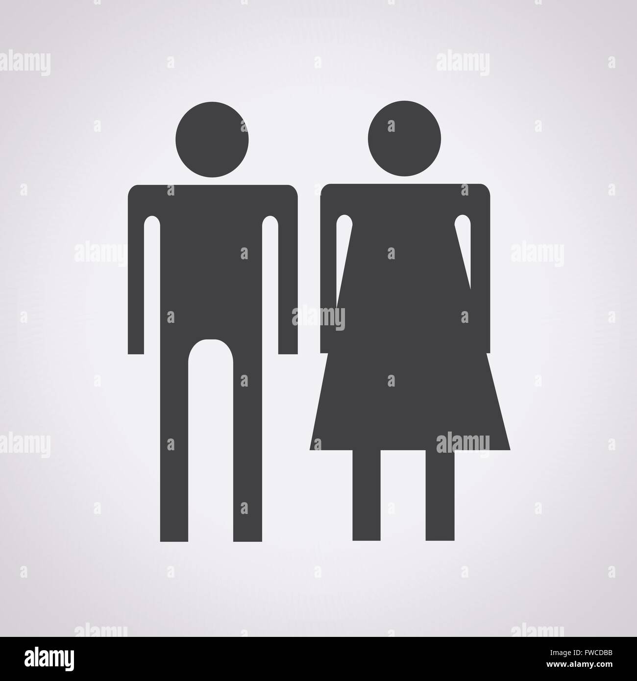 man and woman icon Stock Vector Image & Art - Alamy