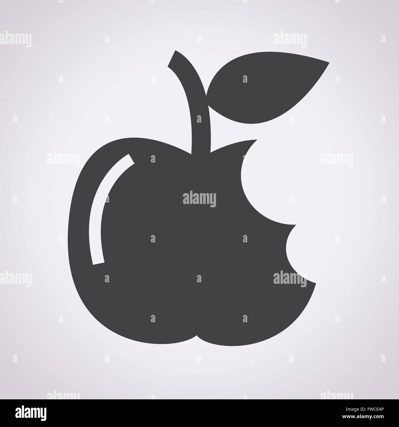 Apple crunch Stock Vector Images - Alamy