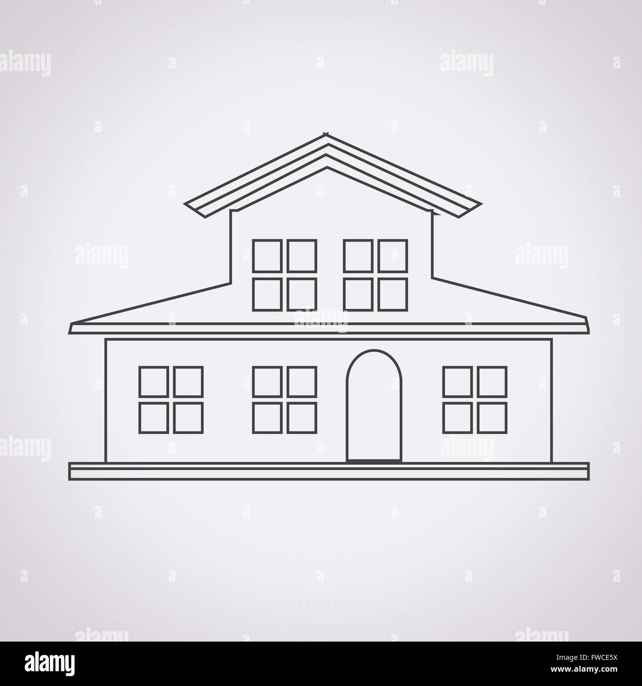 Country house icon Stock Vector Image & Art - Alamy