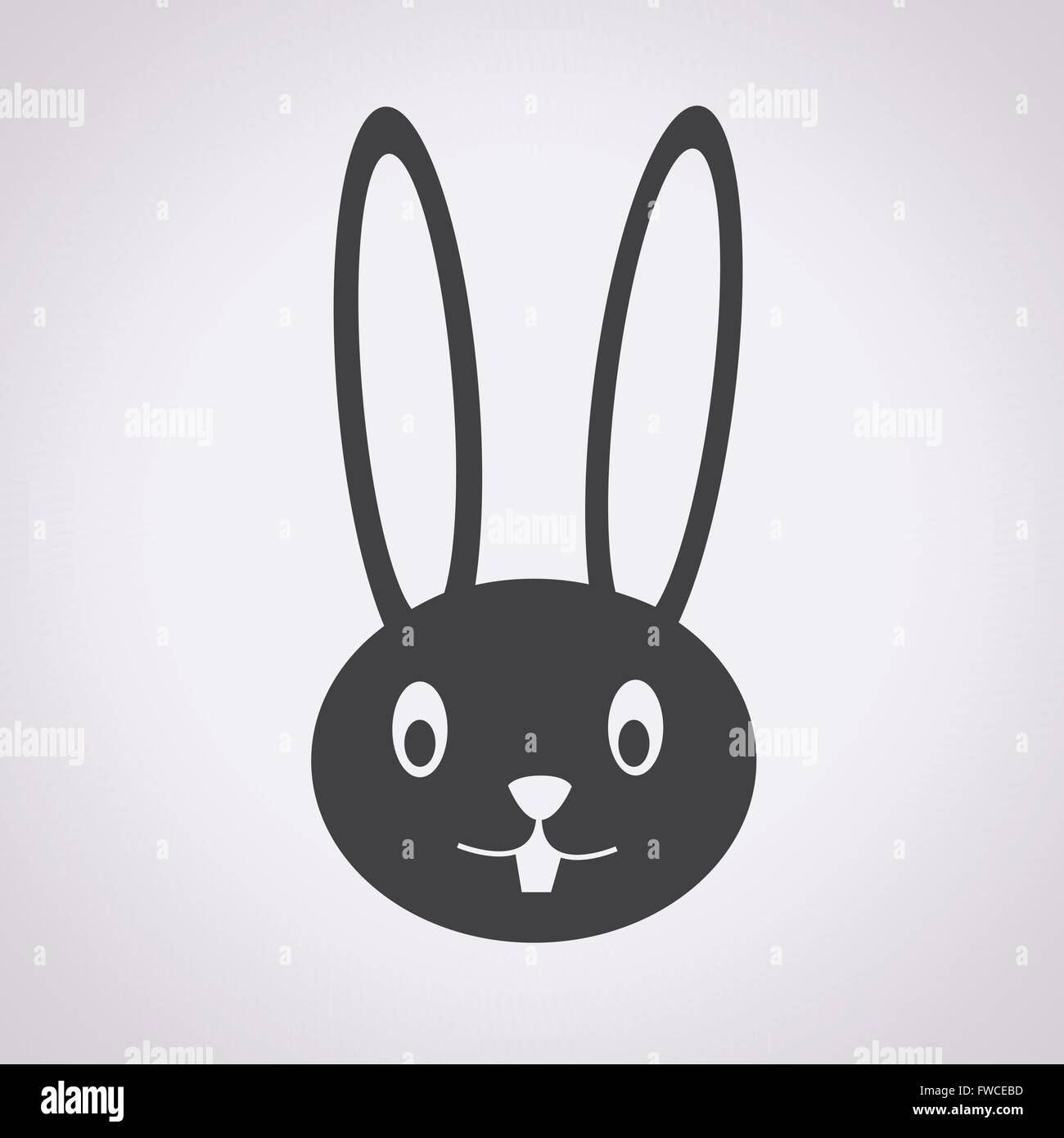 rabbit image icon Stock Vector Image & Art - Alamy