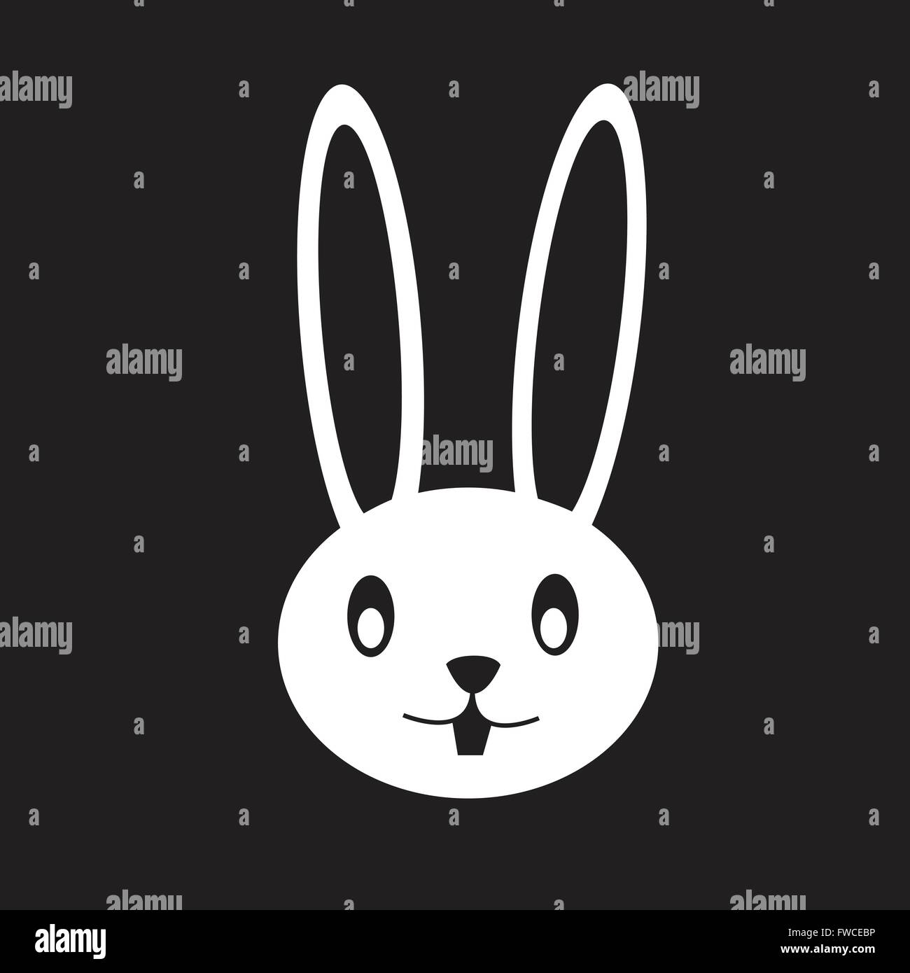 rabbit image icon Stock Vector Image & Art - Alamy