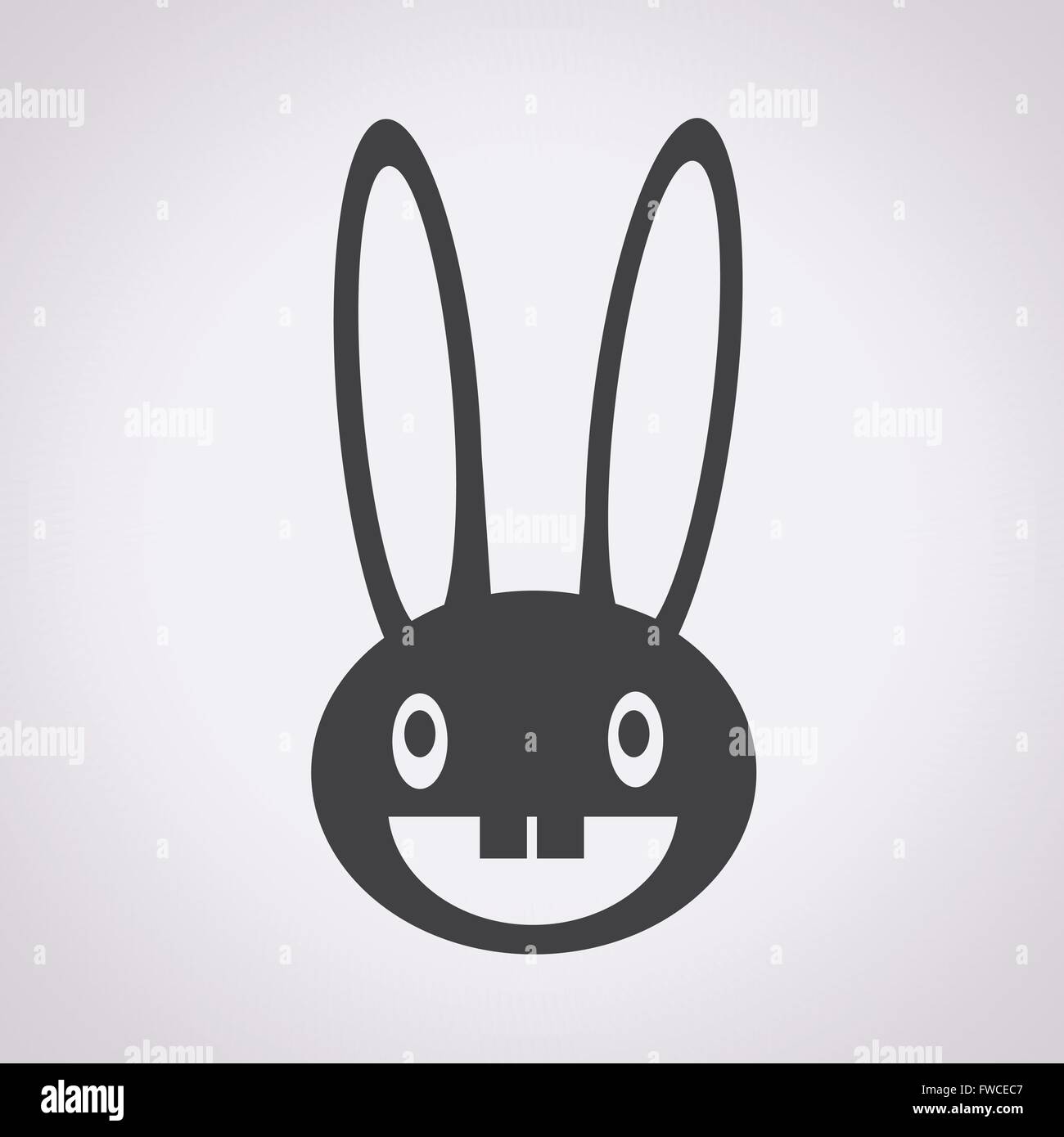 rabbit image icon Stock Vector Image & Art - Alamy