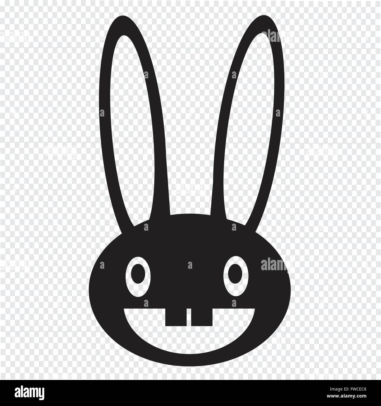 rabbit image icon Stock Vector Image & Art - Alamy