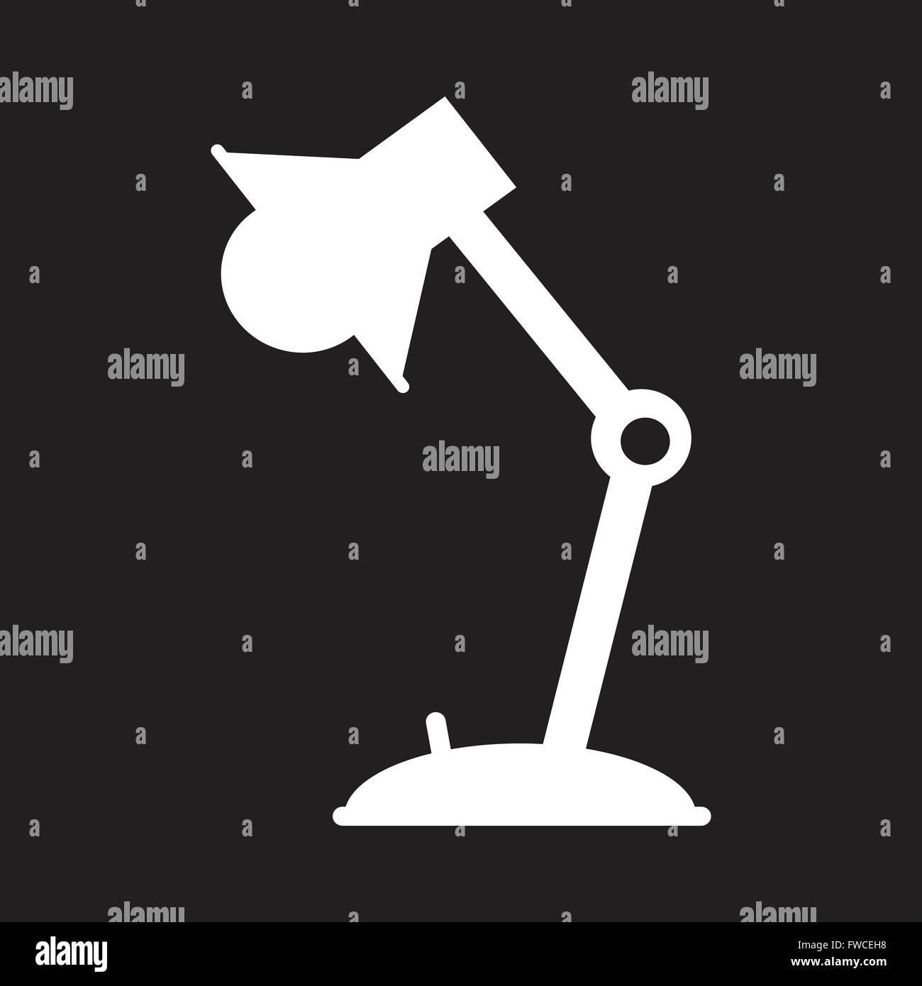 Desk lamp icon color hi-res stock photography and images - Alamy