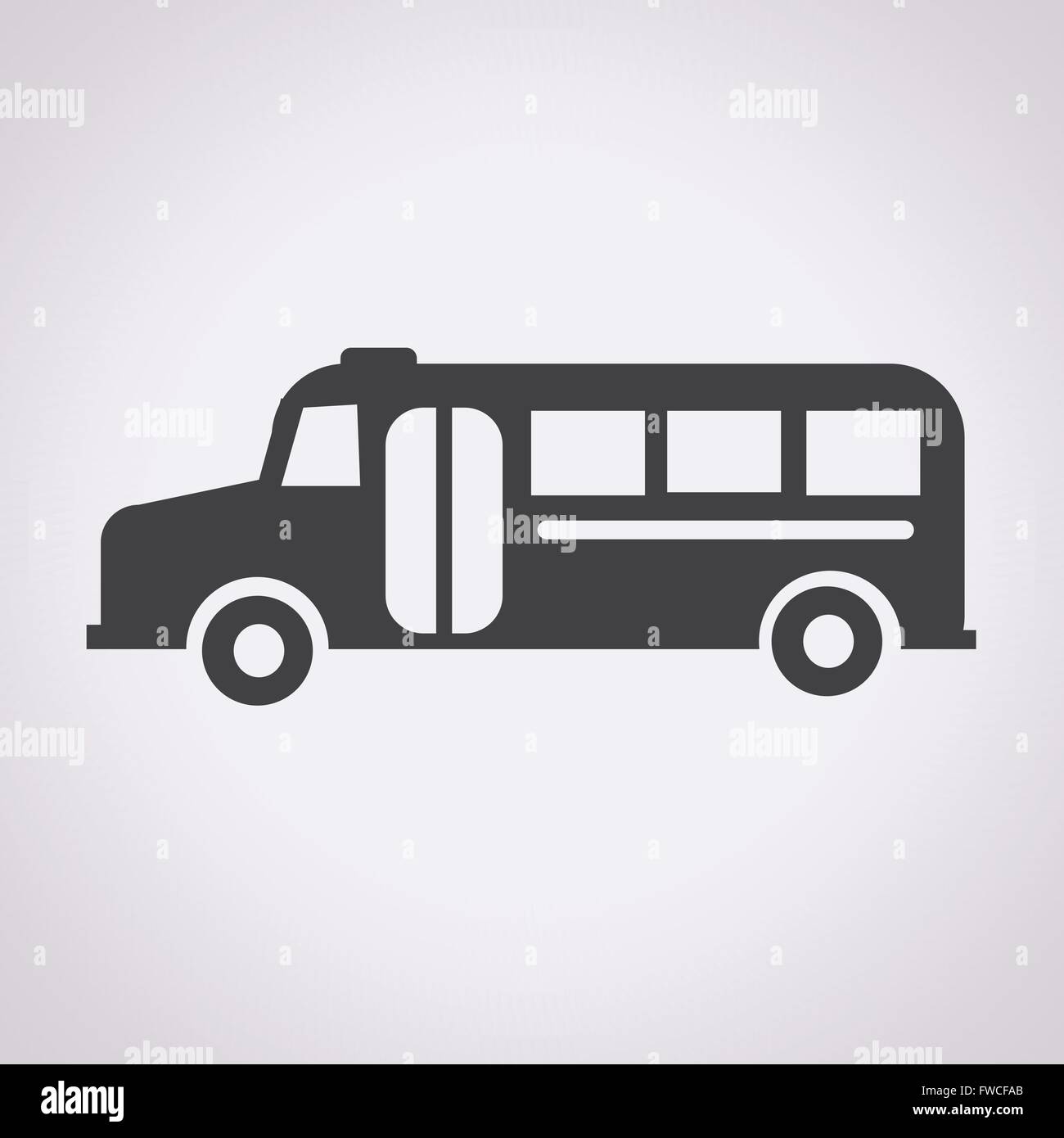 School Bus Icon Stock Vector Image & Art - Alamy