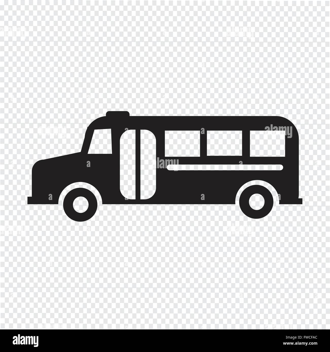 School Bus Icon Stock Vector Image & Art - Alamy