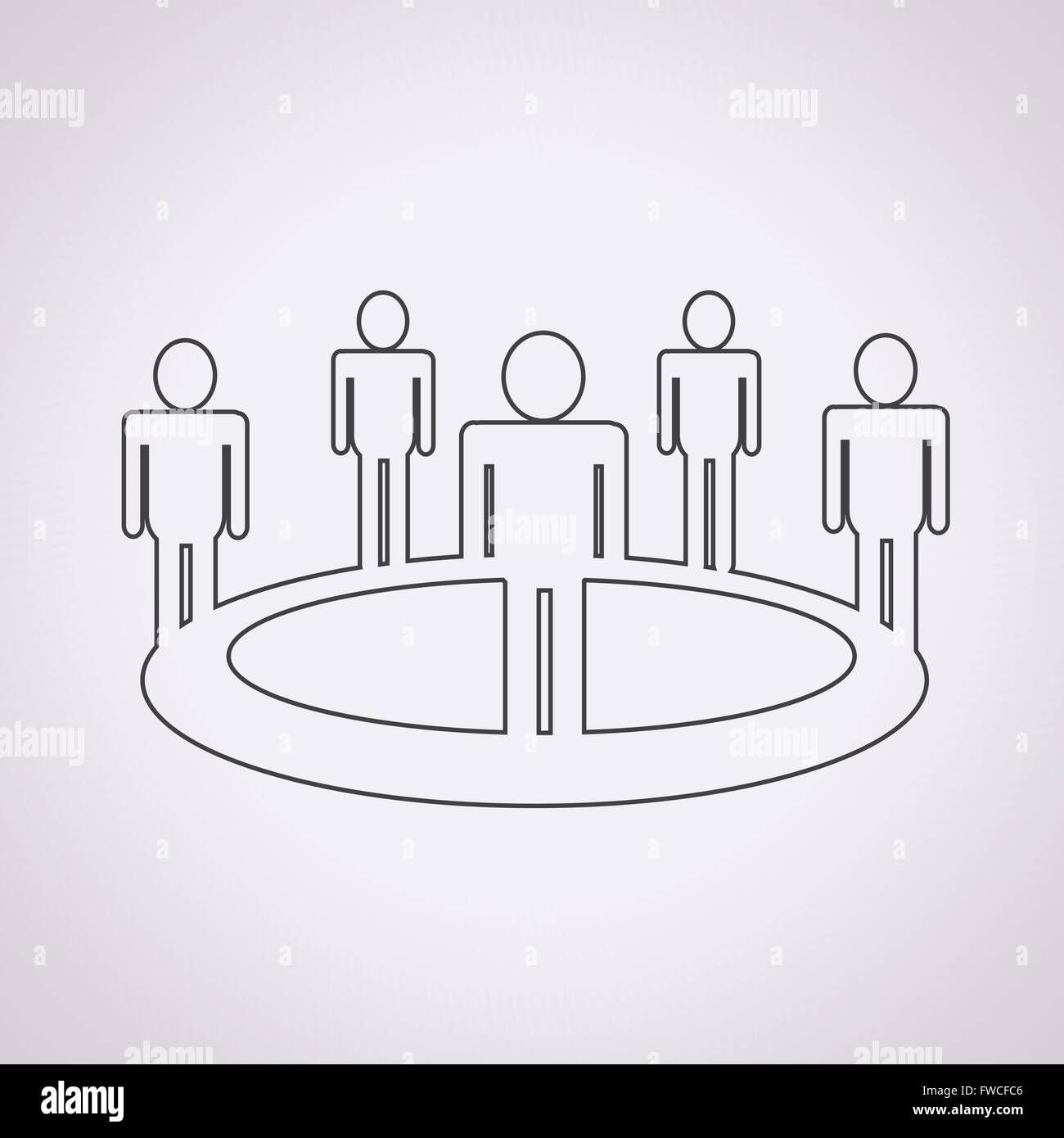People Team icon Stock Vector Image & Art - Alamy