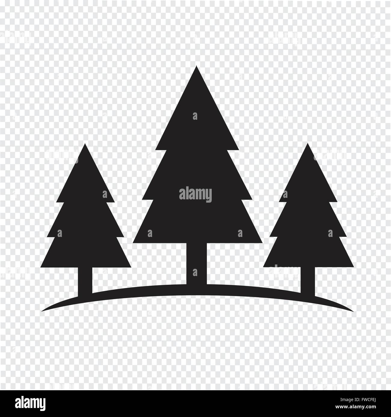 Forest tree icon Stock Vector Image & Art - Alamy