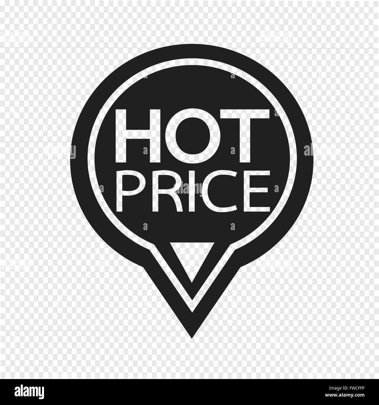 hot price icon Stock Vector Image & Art - Alamy