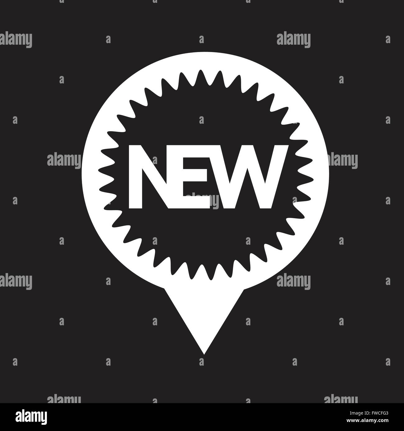 New sign icon Stock Vector Image & Art - Alamy
