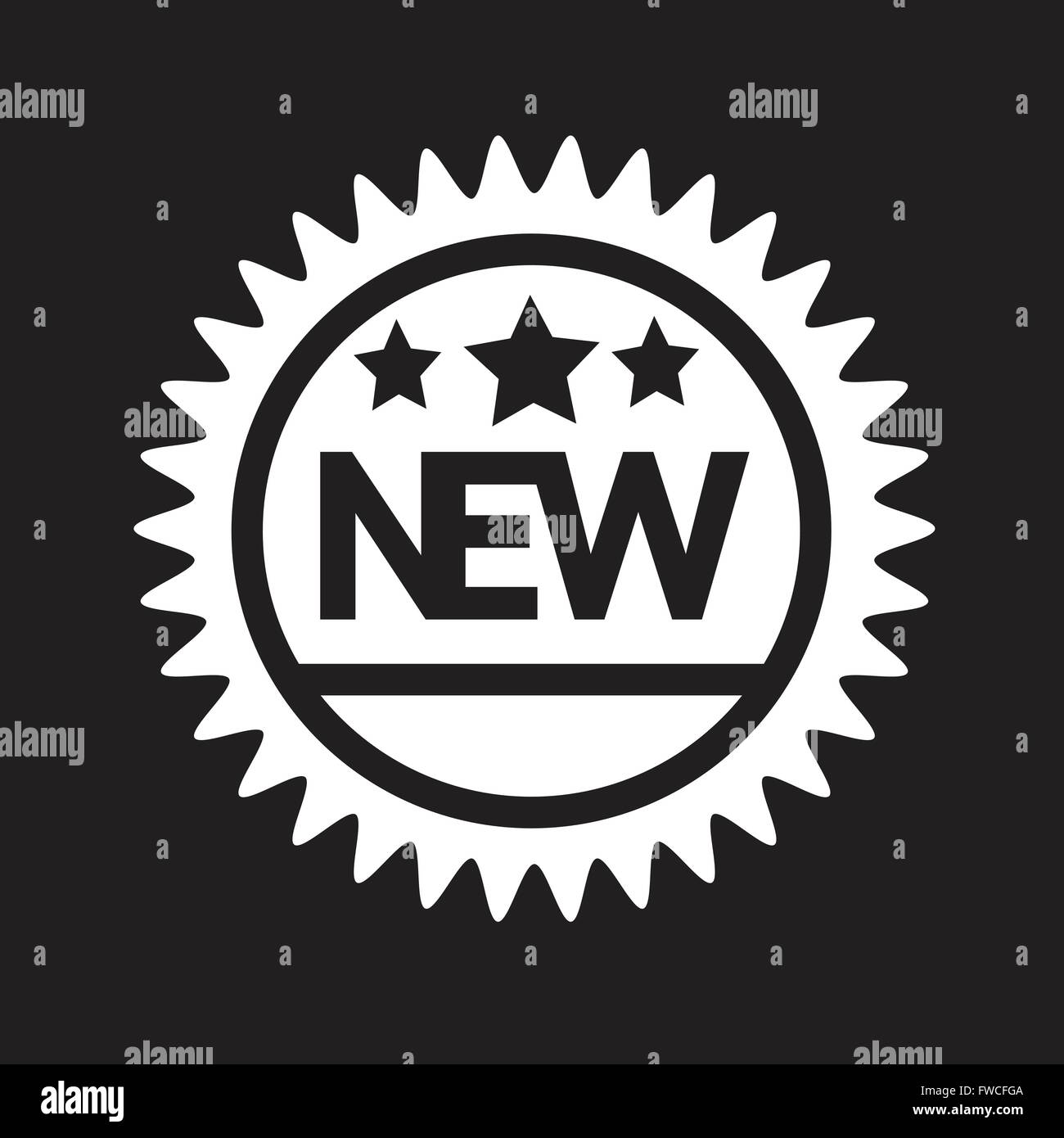 New sign icon Stock Vector Image & Art - Alamy