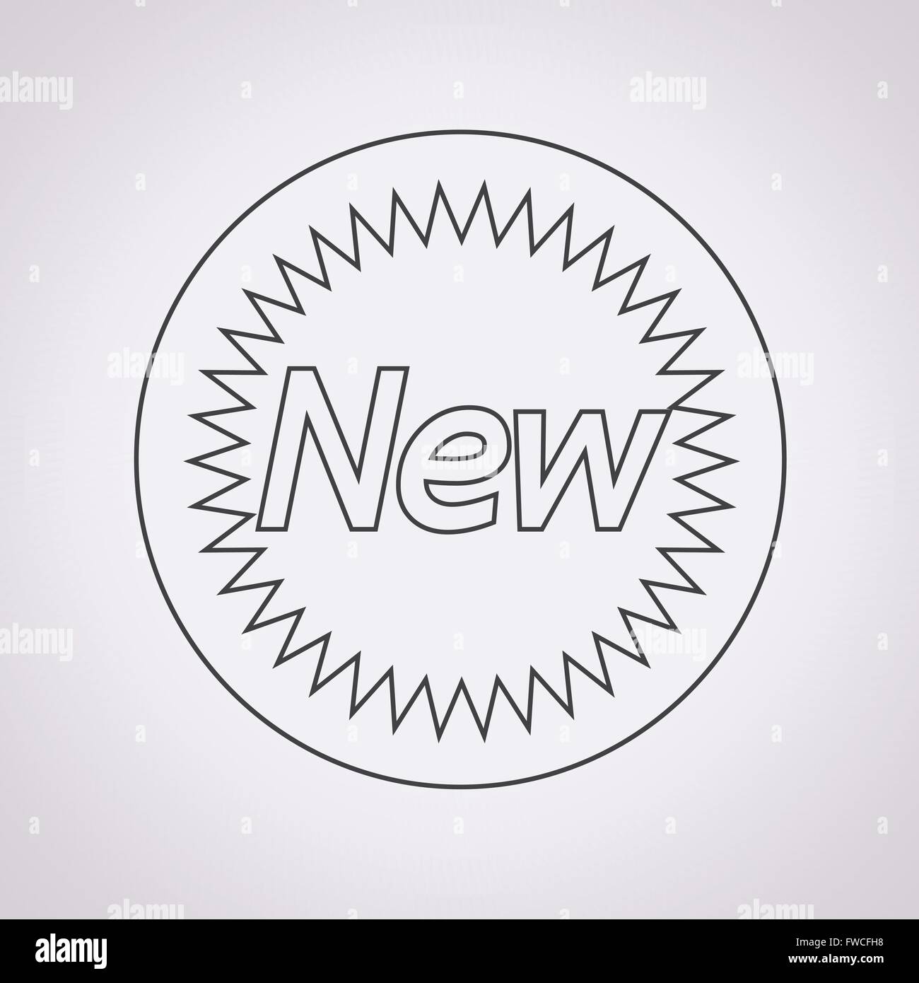 New icon design Stock Vector Image & Art - Alamy