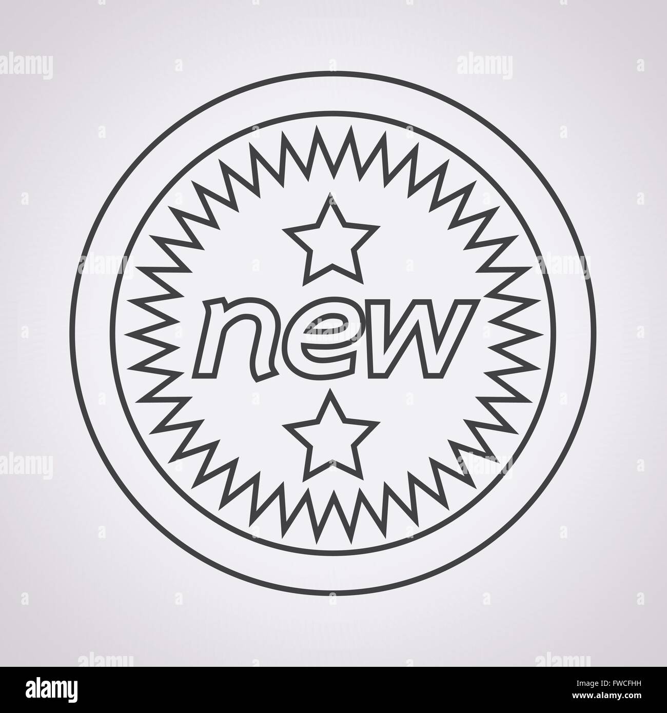 New icon design Stock Vector Image & Art - Alamy