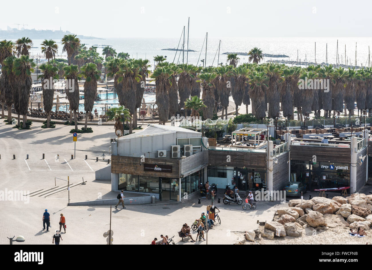 Promenade tayelet hi-res stock photography and images - Alamy