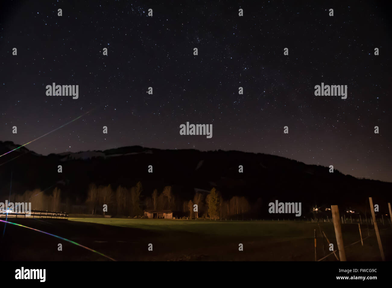 Night sky with lot of shiny stars Stock Photo - Alamy