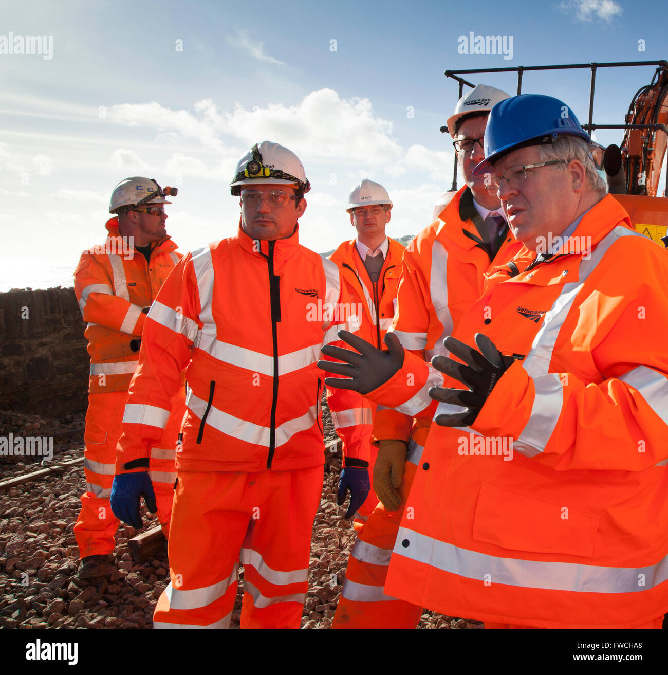 Network rail staff hi-res stock photography and images - Alamy