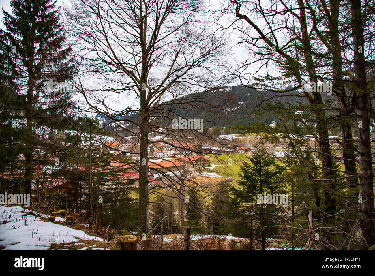 village in mountains Stock Photo - Alamy