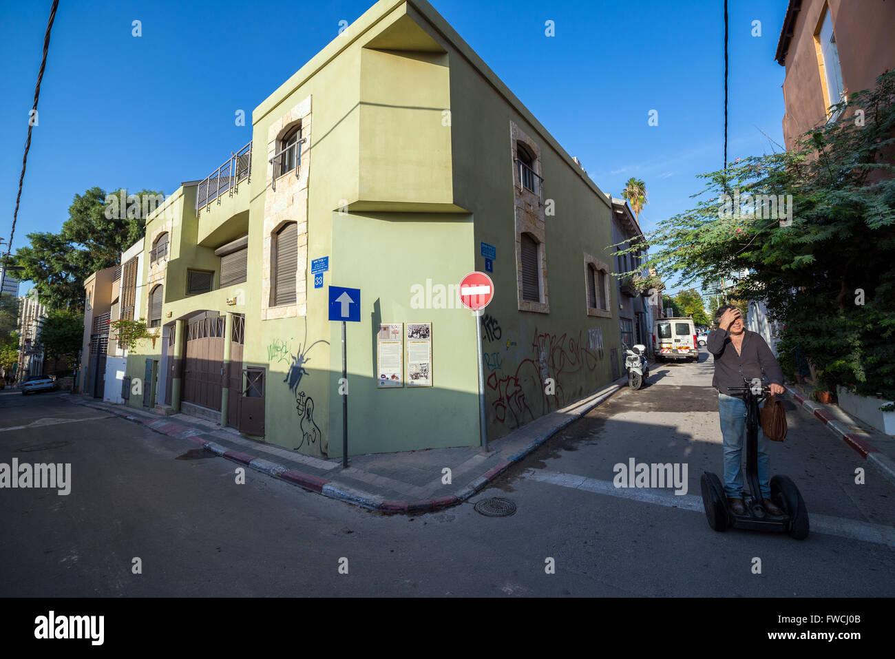House at Aharon Chelouche Street in Neve Tzedek neighborhood, Tel Aviv ...
