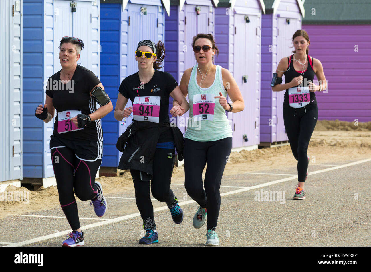 Bournemouth bay run hi-res stock photography and images - Alamy