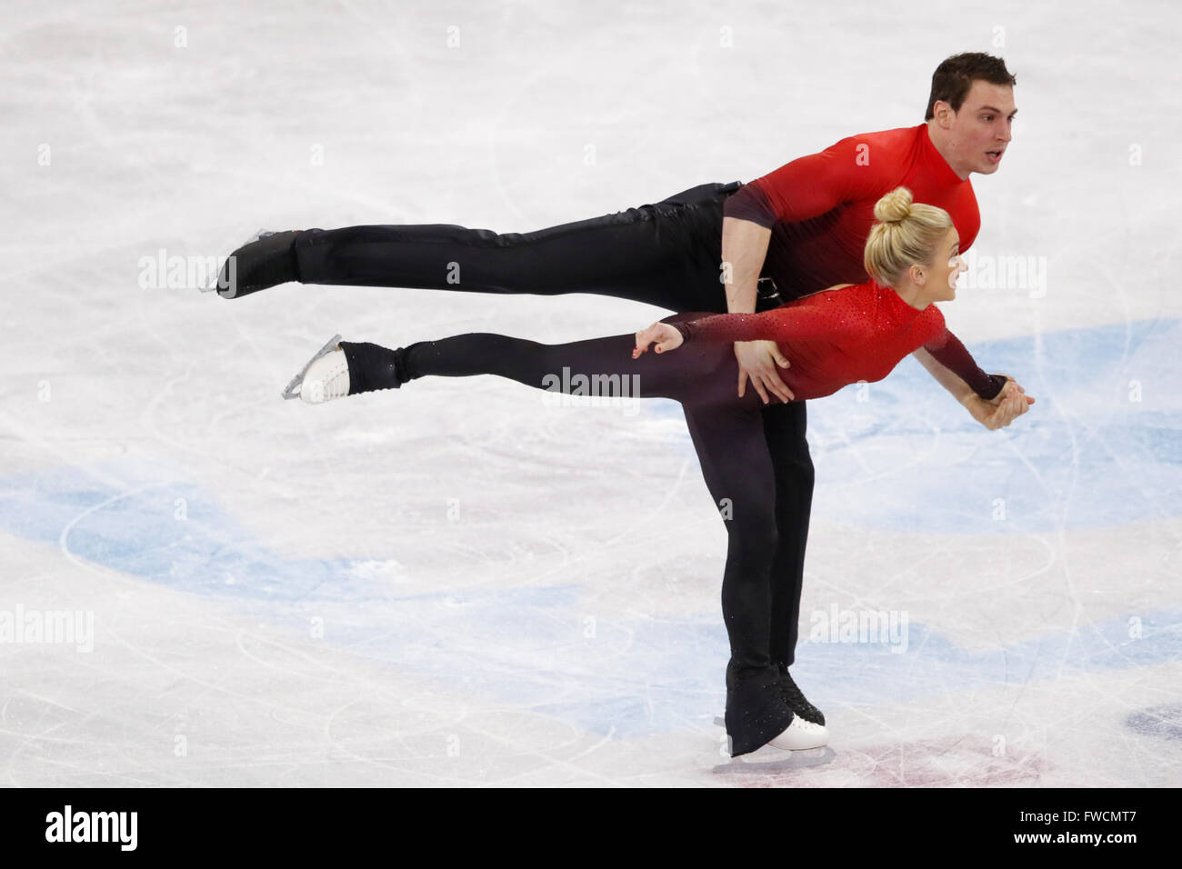 Boston, USA. 2nd Apr, 2016. Aliona Savchenko and Bruno Massot (GER ...