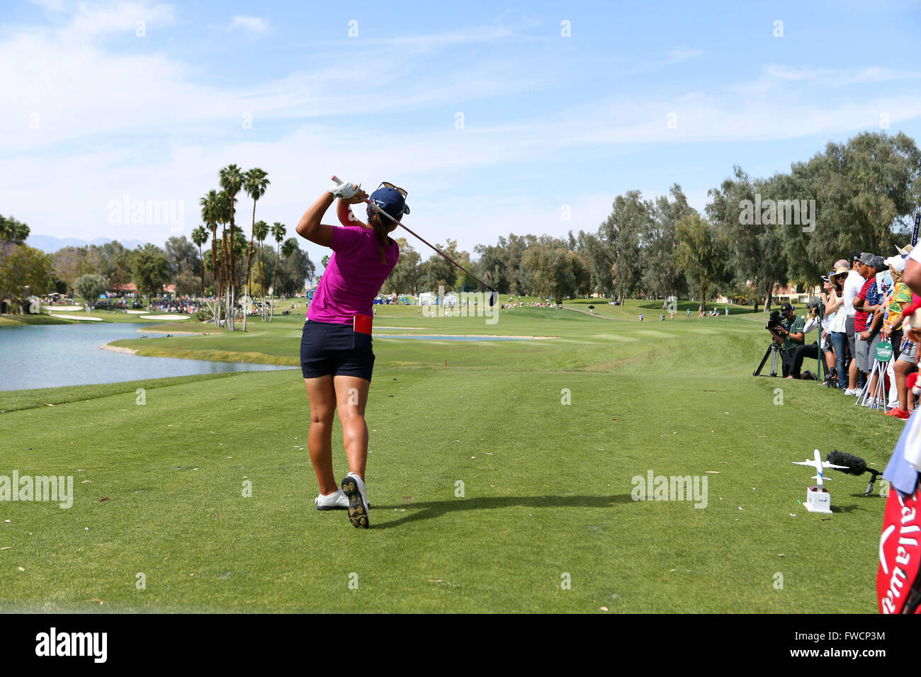 Rancho Mirage, California, USA. 03rd Apr, 2016. Lydia Ko of New Zealand ...
