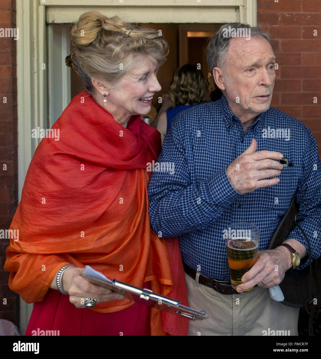 New Orleans, Louisiana, USA. 03rd Apr, 2016. DICK CAVETT and MARTHA ...
