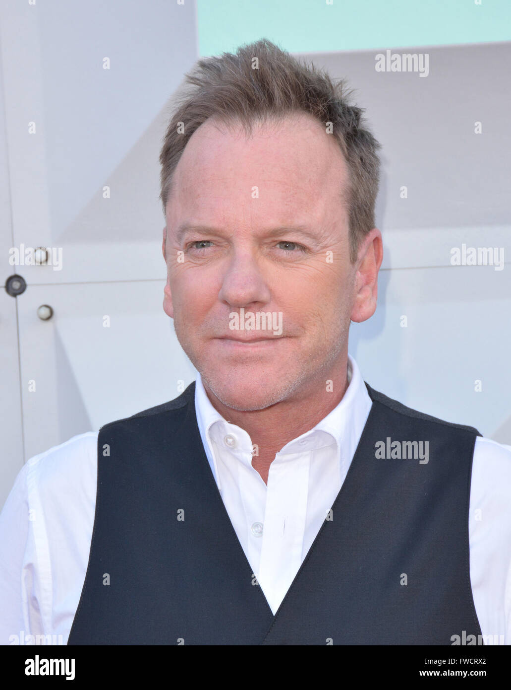 Las Vegas, Nevada, USA. 3rd Apr, 2016. Actor Keifer Sutherland attends ...