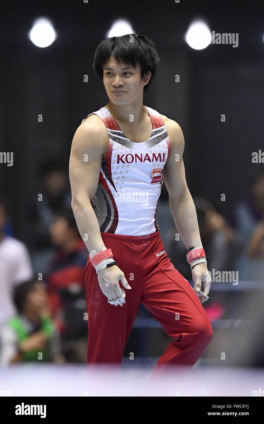 st Yoyogi Gymnasium, Tokyo, Japan. 3rd Apr, 2016. Yusuke Tanaka, APRIL 3, 2016 - Artistic ...