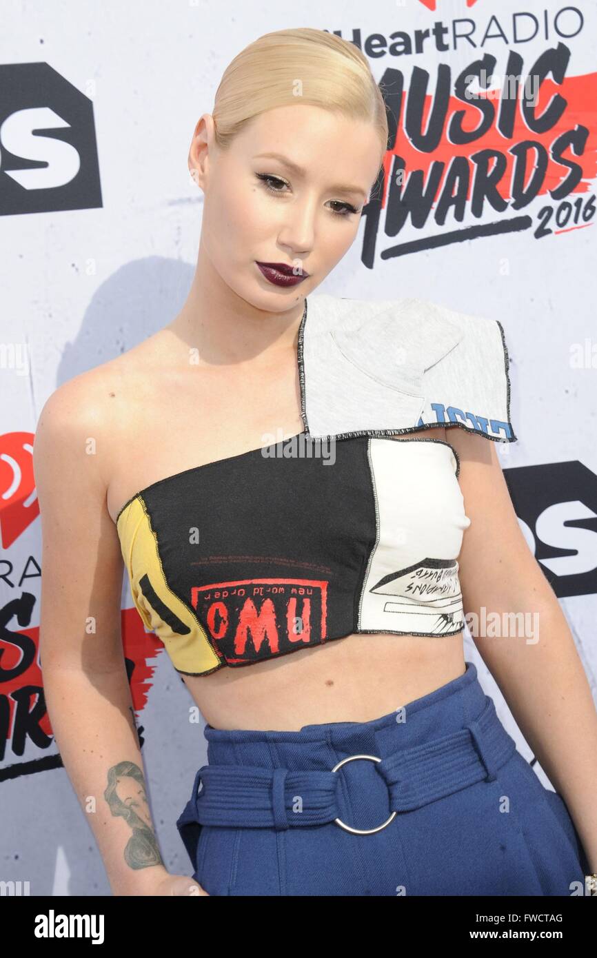 Los Angeles, CA, USA. 3rd Apr, 2016. Iggy Azalea at arrivals for The ...