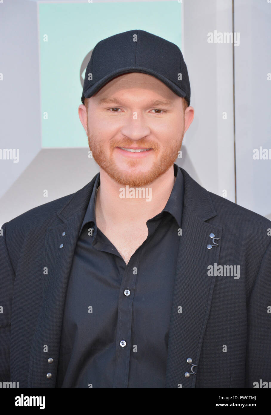 Las Vegas, Nevada, USA. 3rd Apr, 2016. Singer Eric Paslay attends the ...