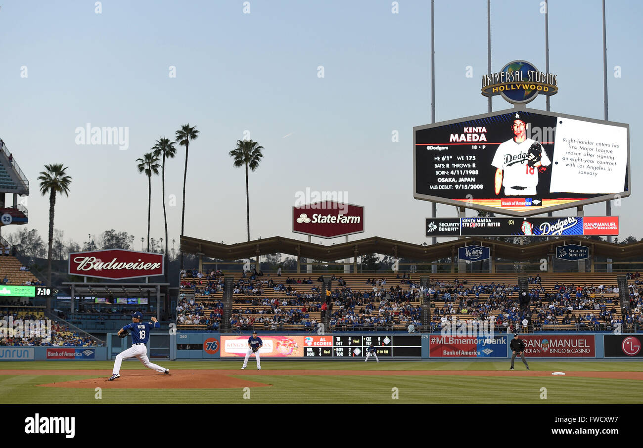 Dodgers stadium screen hi-res stock photography and images - Alamy