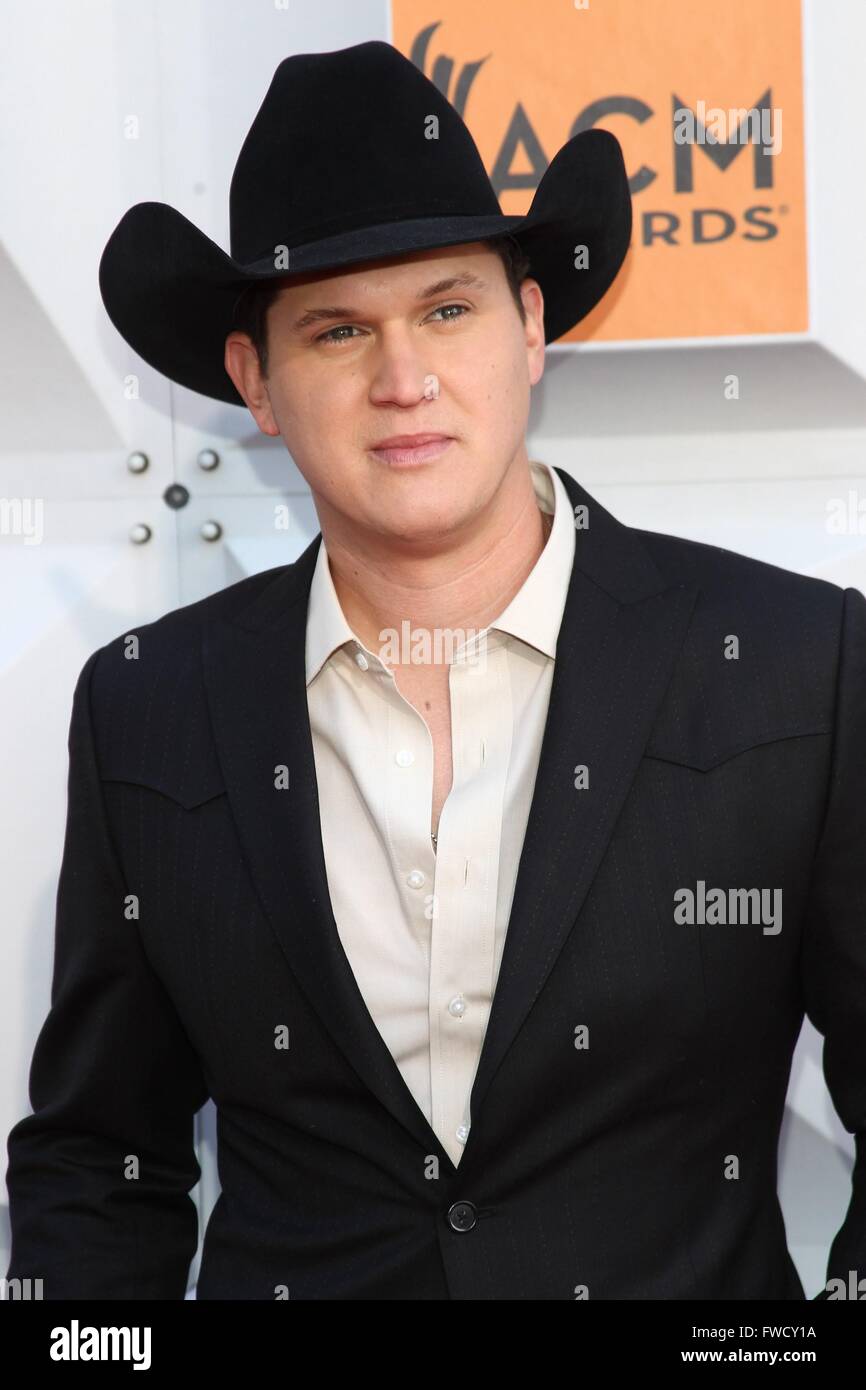 Las Vegas, NV, USA. 3rd Apr, 2016. Jon Pardi at arrivals for 51st ...