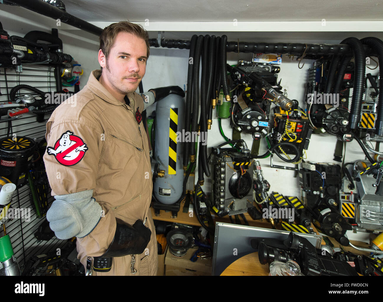 Co-founder of the Ghostbusters fan club 'Ghostbusters Niedersachsen ...