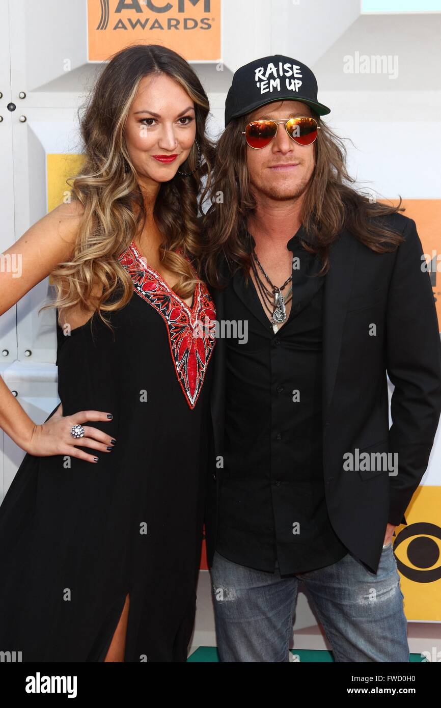 Las Vegas, NV, USA. 3rd Apr, 2016. Evyn Mustoe Johnston, Jaren Johnston ...