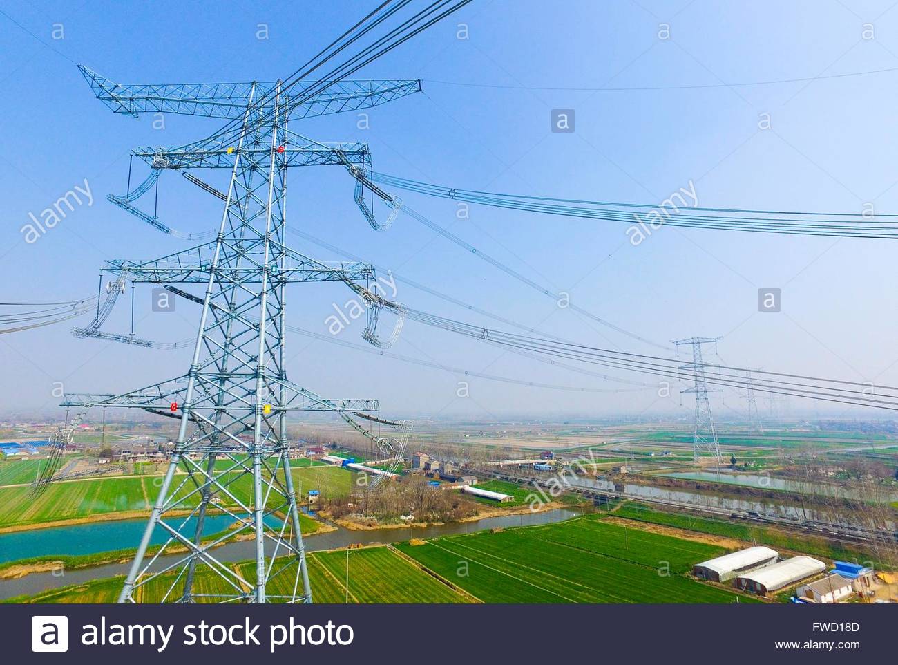 The transformer substation with 1000 kv which is the first uhv ac/dc ...