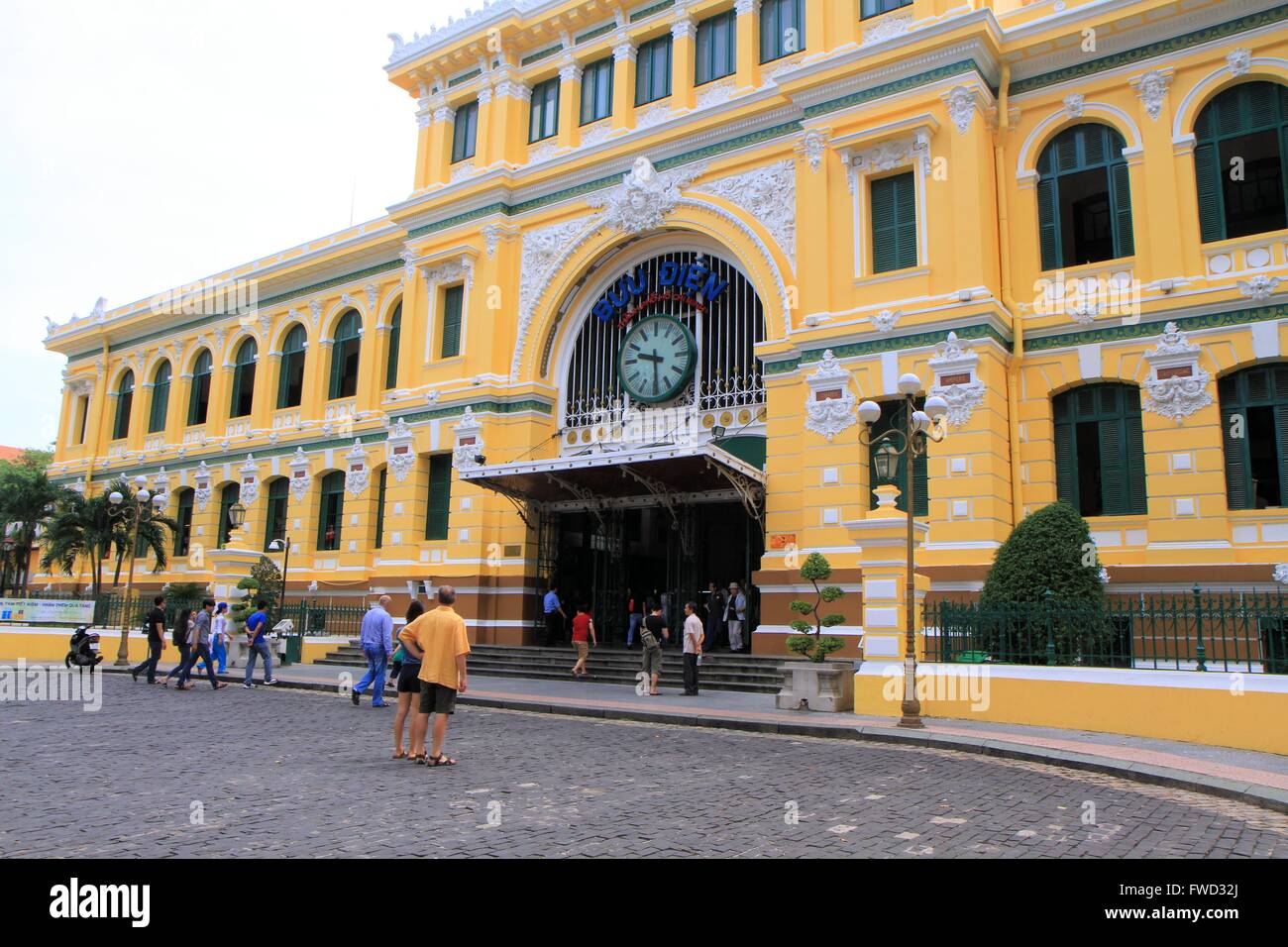 Central post office, Saigon, Vietnam, Asia Stock Photo - Alamy