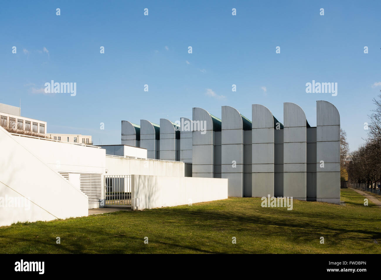 BERLIN, MARCH 16: The Bauhaus Archive (German: Bauhaus-Archiv) Museum ...