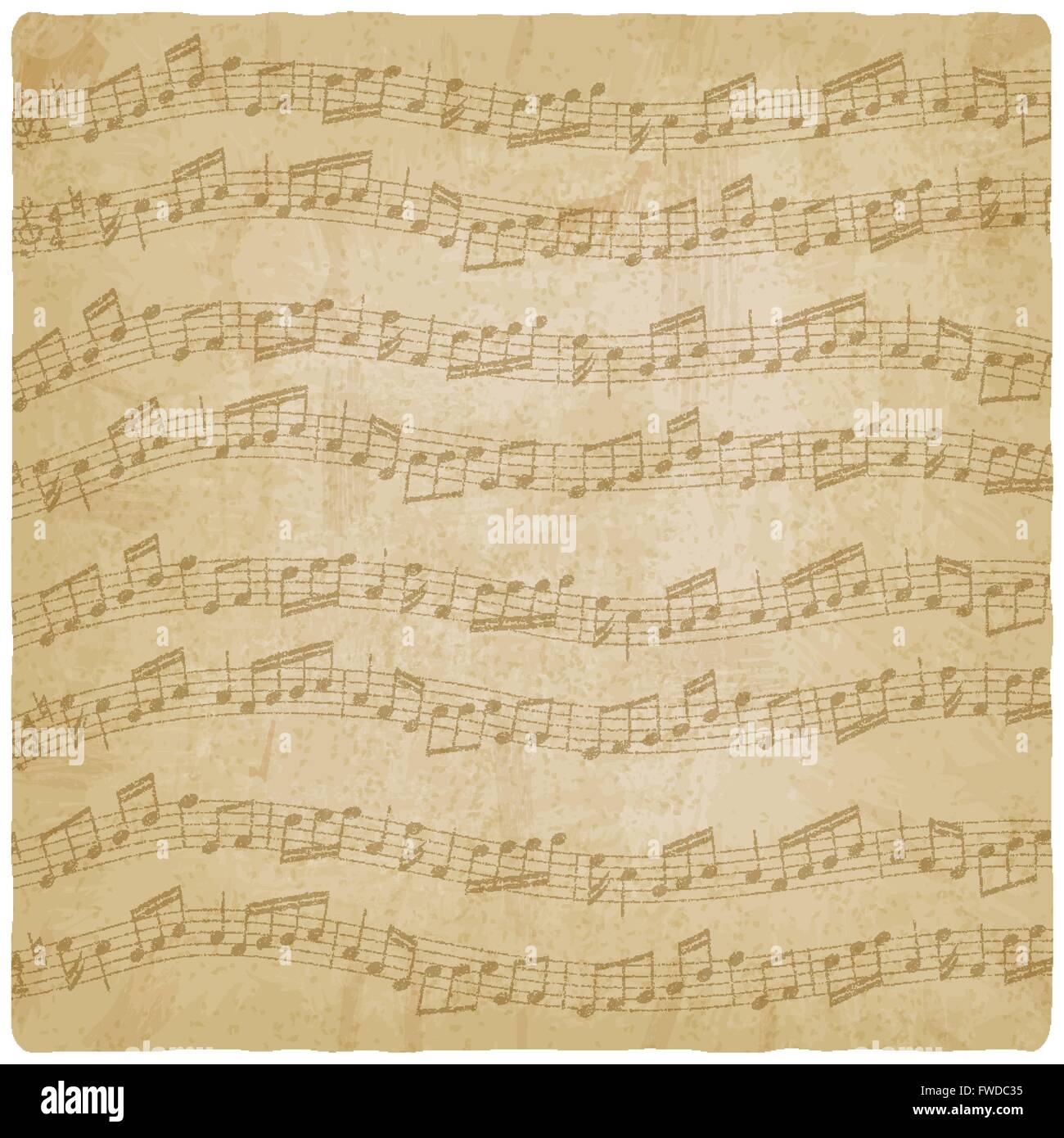 Vintage music background - vector illustration Stock Vector Image & Art ...